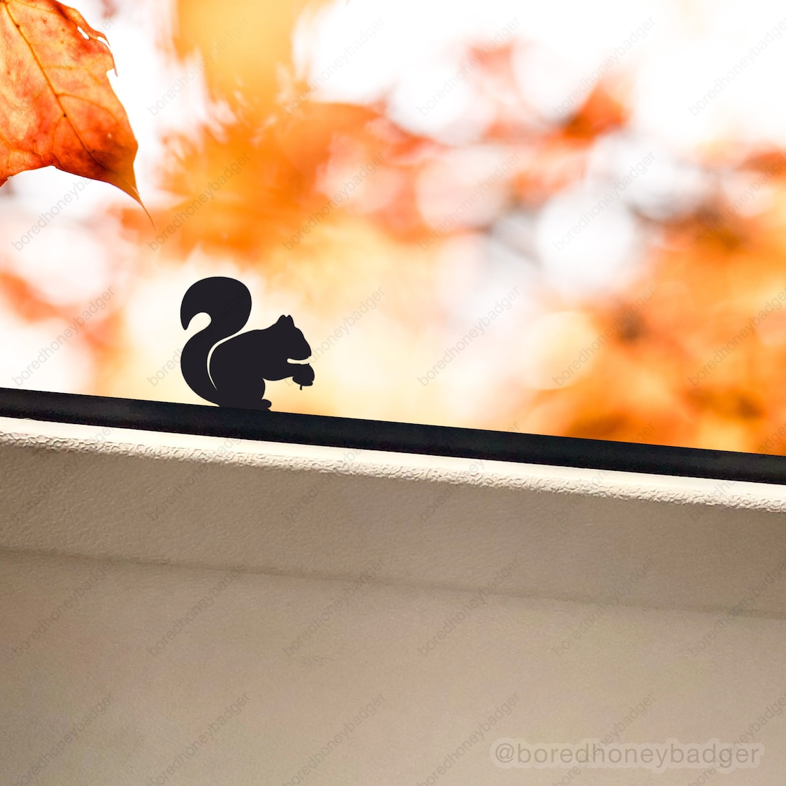 Squirrel With Acorn Easter Egg Decal Squirrel Stickers Fit for Jeep ...