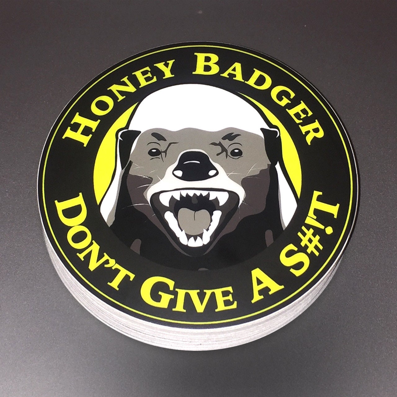 Honey Badger Decal
