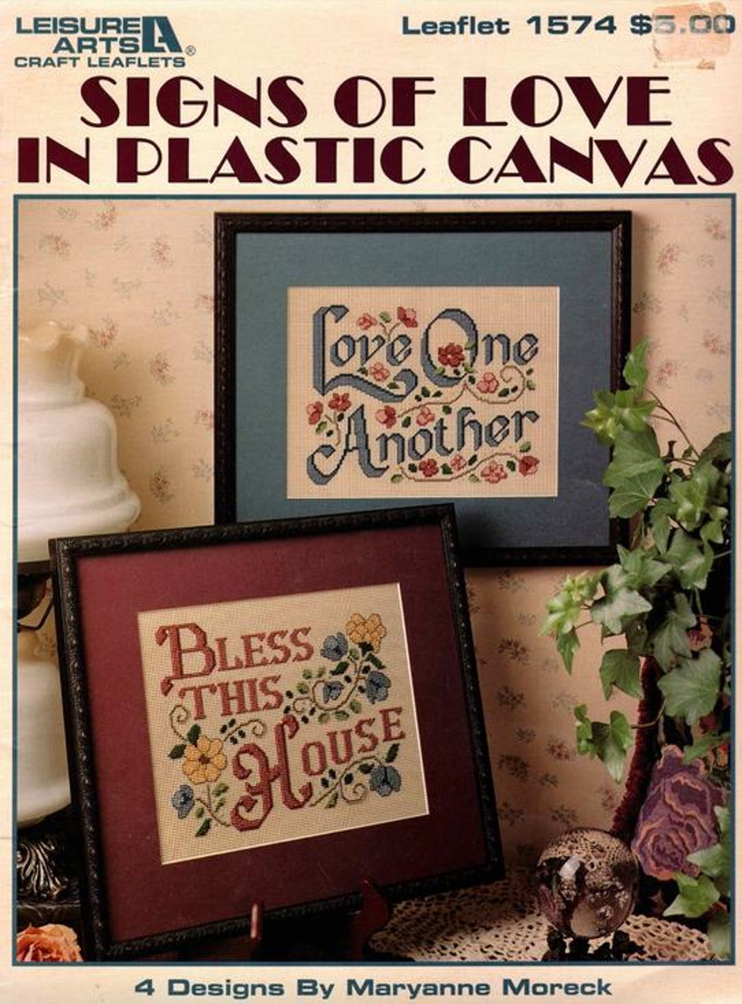 Signs of Love Plastic Canvas PDF Digital Pattern Book - Etsy