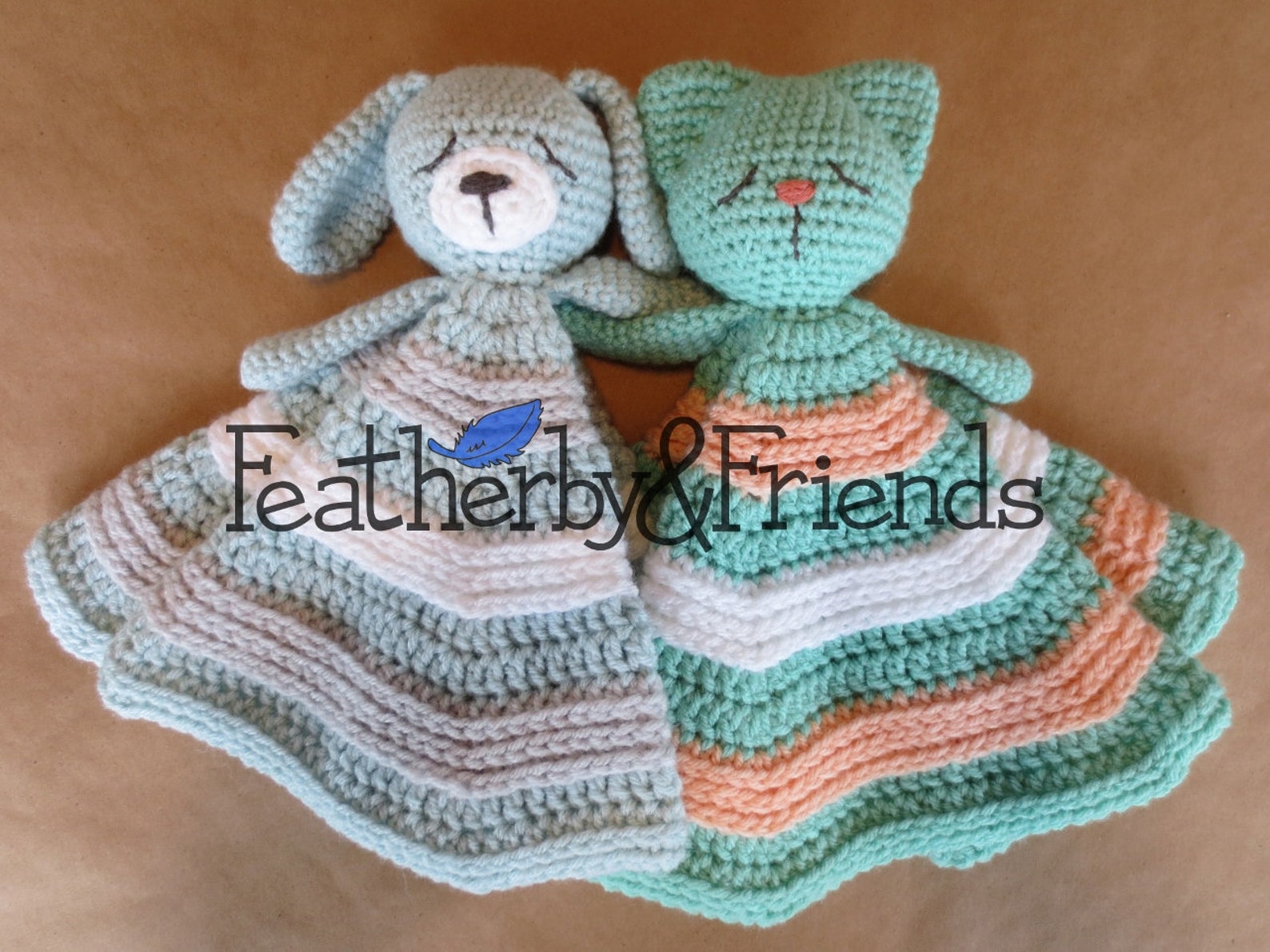Monsters and Lovies Crochet Pattern Bundle - Amigurumi Toy Lovey ...