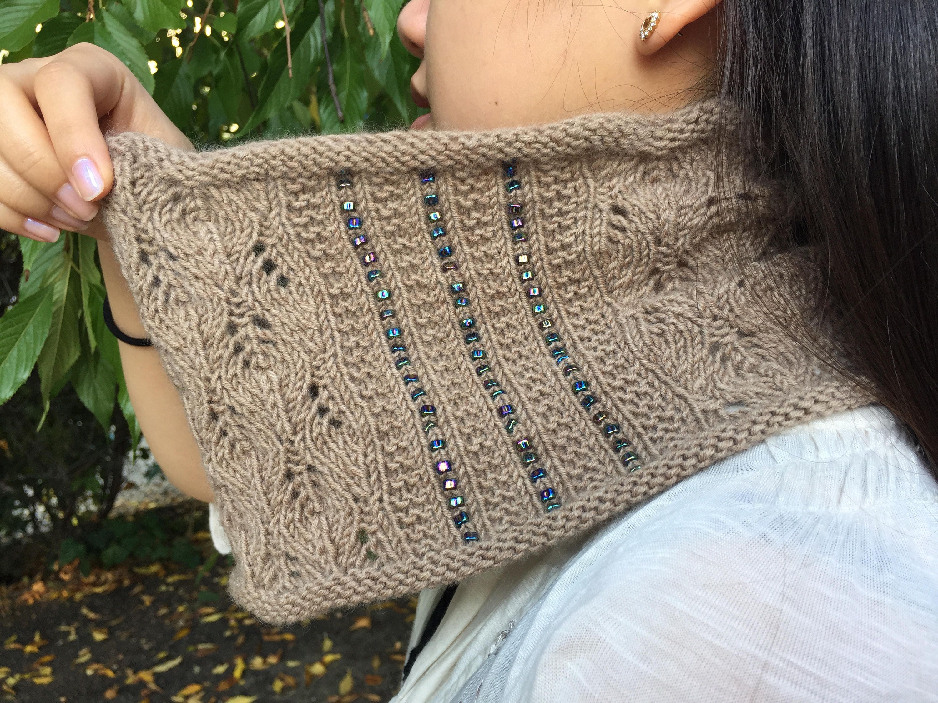 Palais Royal Cowl (knitting Pattern Pdf) - Etsy