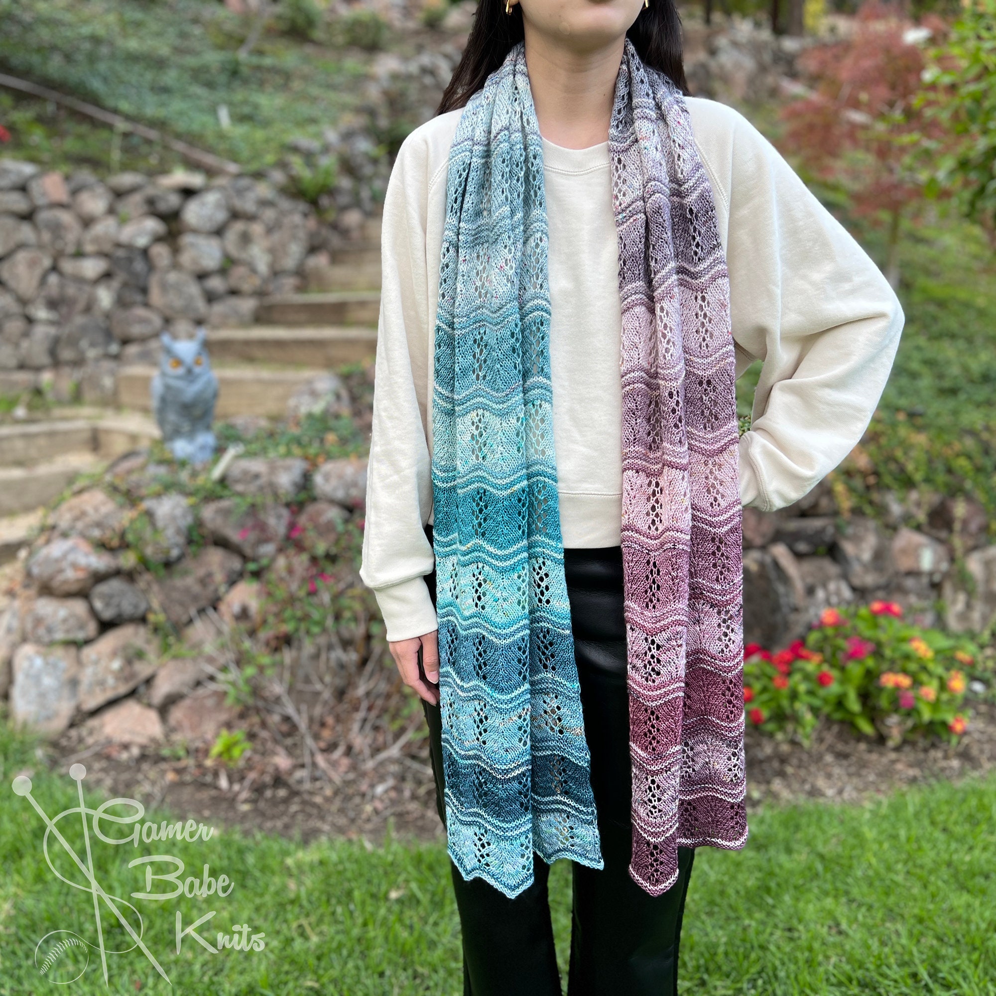 Carolyn Wrap (knitting Pattern Pdf) - Etsy UK