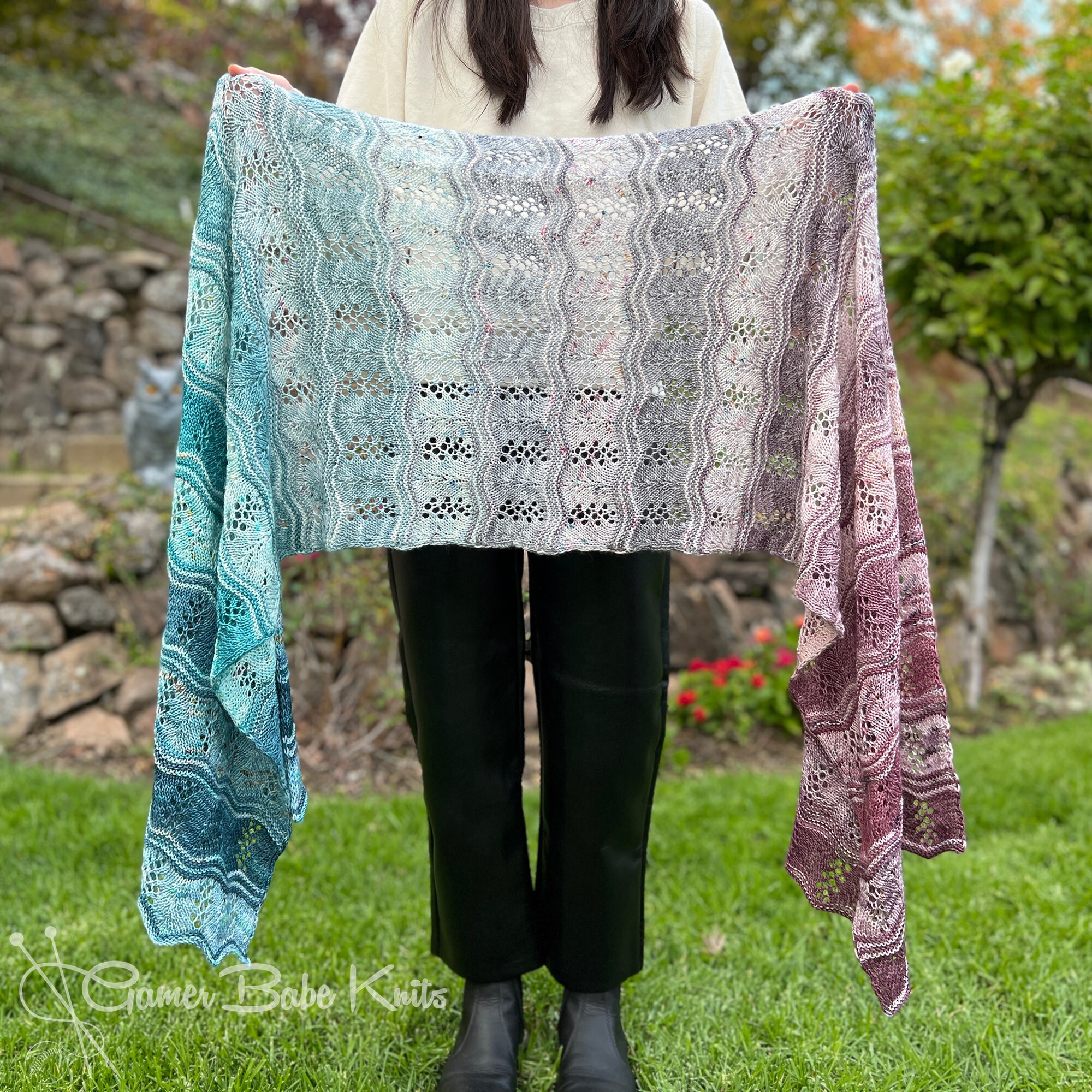 Carolyn Wrap (knitting Pattern Pdf) - Etsy