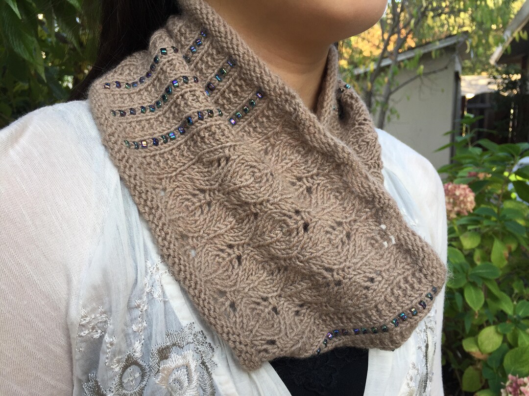 Palais Royal Cowl (knitting Pattern Pdf) - Etsy