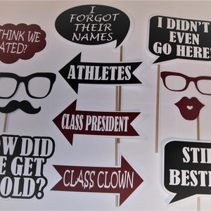 Class Reunion Photo Prop / Graduating Class / High School - Etsy