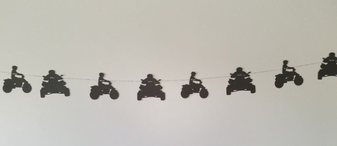 ATV / 4 Wheeler / Quad Cupcake Toppers / Motocross - Etsy