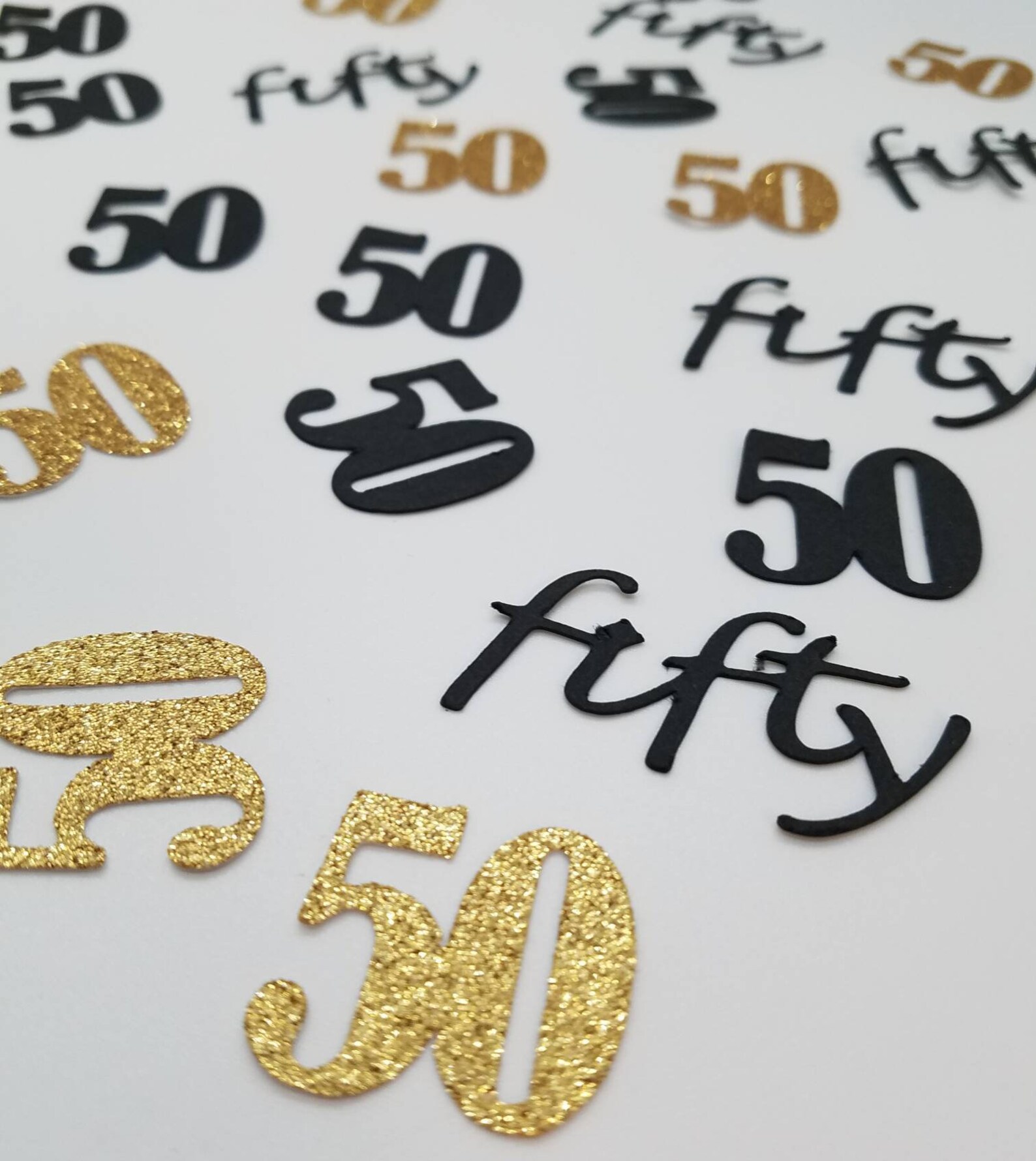 50th Confetti / 50th / 50 Years / Celebrate 50 Years Birthday - Etsy
