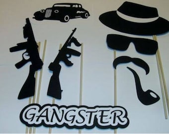 Gangster Photo Booth | Etsy