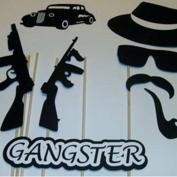 Gangster Photo Booth - Etsy