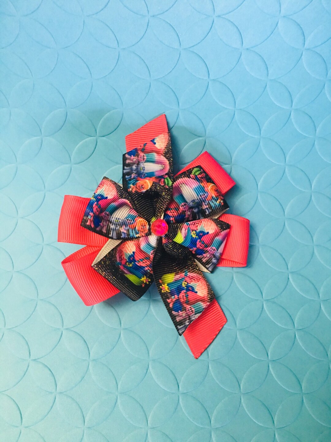 Trolls Hair Bows - Etsy