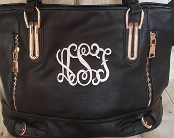 Monogram purse | Etsy