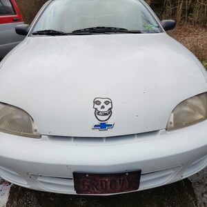 Misfits OUTLINE No Word Decal Sticker Car Mirror Laptop Punk Window ...