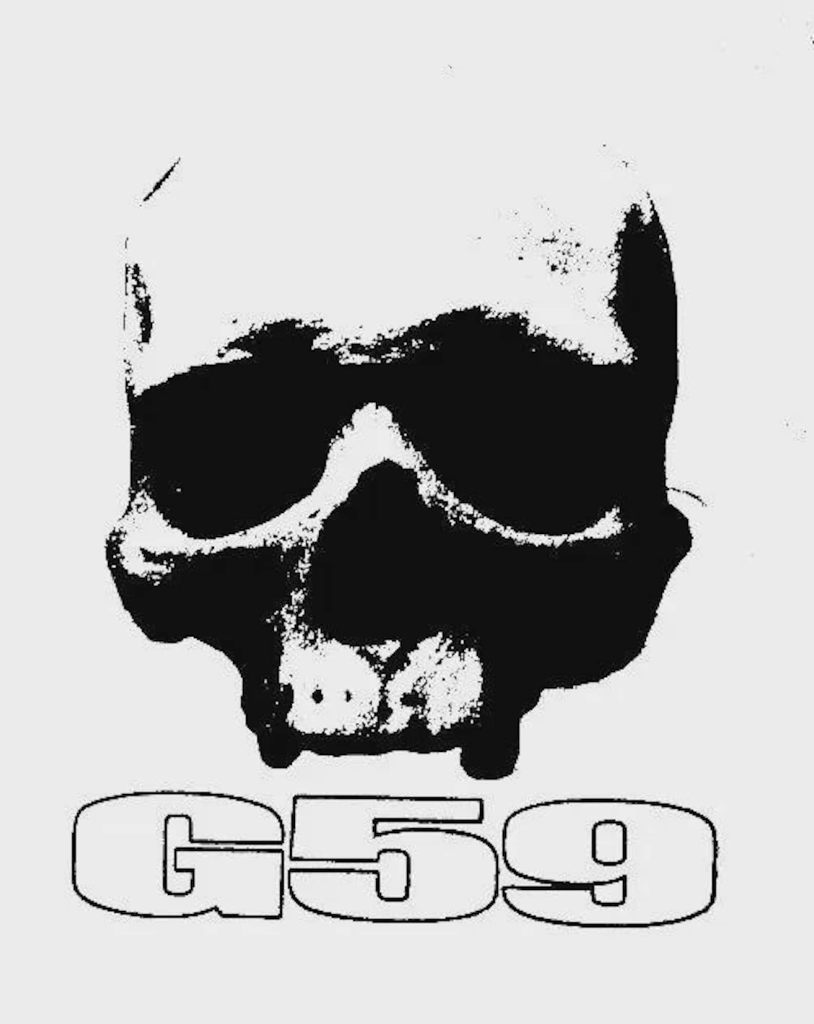 G59 Suicideboys Skull Decal - Outline Only - Etsy