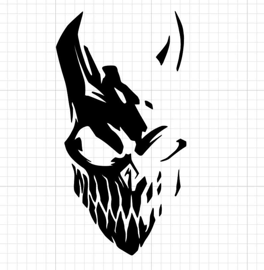 Slaughter to Prevail Mask Decal for Cars Laptops Mirrors Windows Metal ...