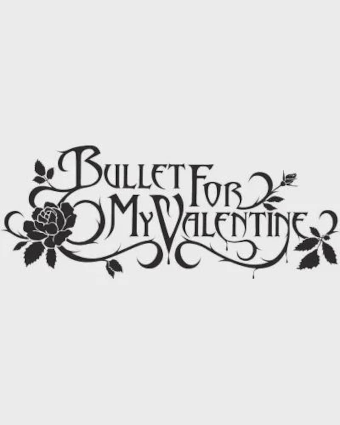 Bullet for My Valentine Roses Decal, BFMV Merch Sticker - Etsy