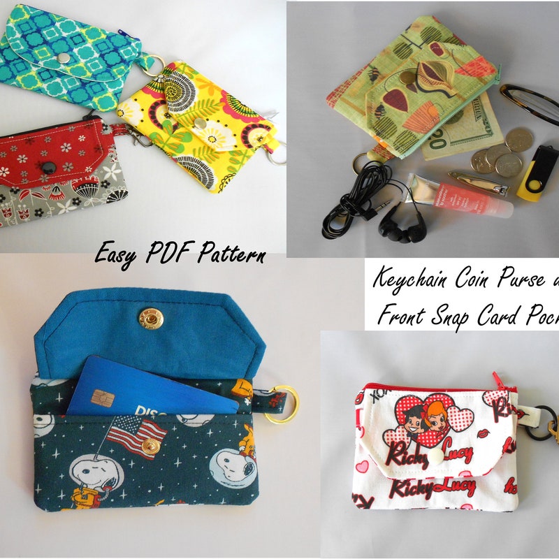 Snap Back Pouch Pattern - Etsy