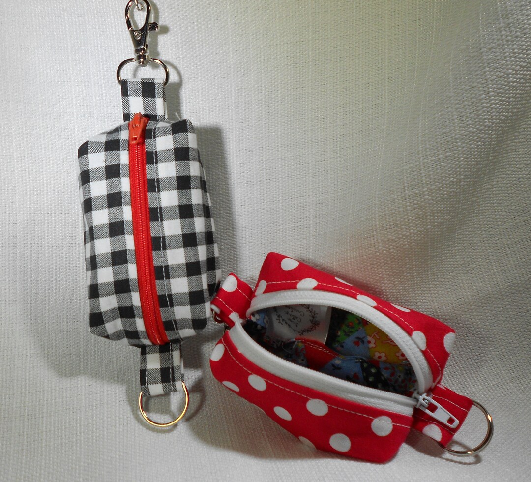 Easy Boxy Key Chain Coin Purse PDF Sewing Pattern Step-by-step, Small ...