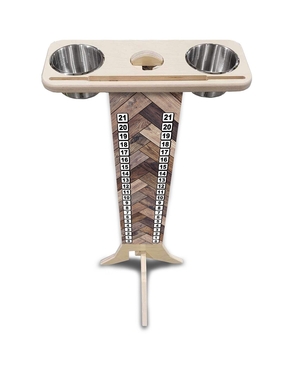 Score Stand - Herringbone - Phone/tablet Holder - Stainless Steel Cup ...