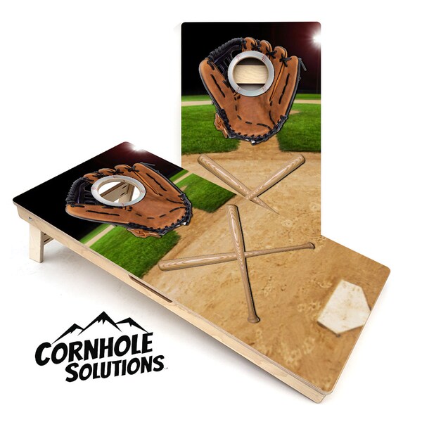 Baseball Cornhole - Etsy