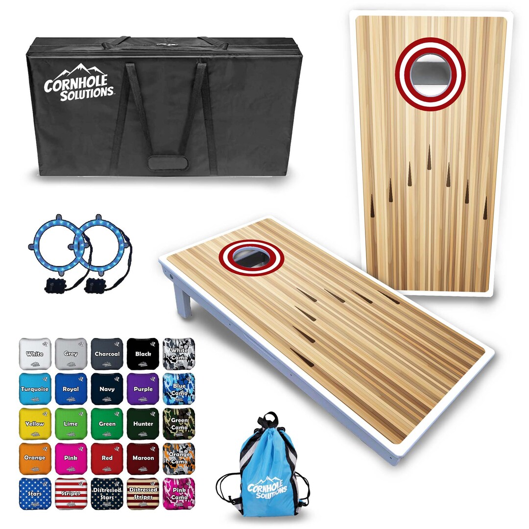 All Weather Cornhole Boards Waterproof Bowling No Logo 3/4 Direct UV ...