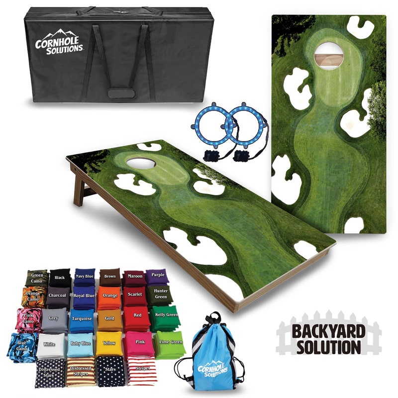 Golf Cornhole - Etsy