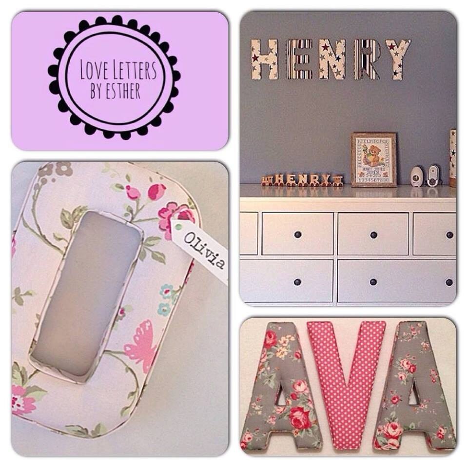 Fabric Letters, Animal Letters, Nursery Decor, Baby Gift, New Baby ...