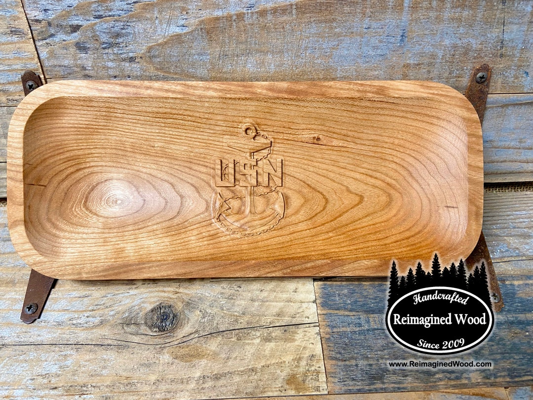 US Navy - Chief Petty Officer Change Tray Valet Catch-all - Etsy