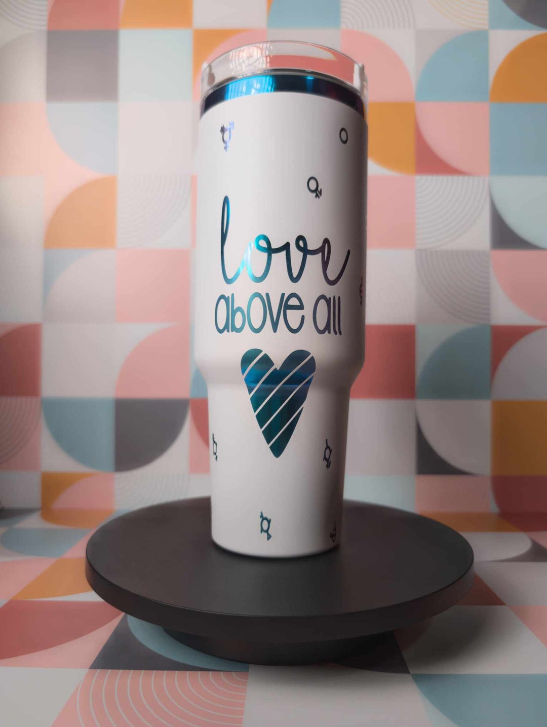 Pride Symbol Wrap, Laser Engraving Wrap, Full Tumbler Wrap, 40oz Laser ...