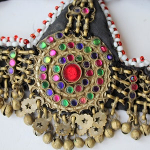 Kuchi Tribal Header With Colorful Jewels, Tribal Style Dance, Kuchi ...