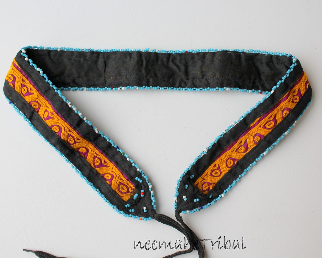 Embroidered Bellydance Tribal Hippie Belt Base for DIY - Etsy