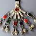 Traditional Vintage Kuchi Tribal Pendant With Pompons and Metal Bell ...