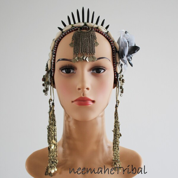 Bellydance Headpiece - Etsy