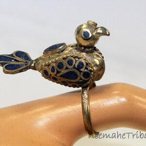 Kuchi Bird Ring, Various Colors, Tribal Ring, Hippie, Boho Ring, Tribal ...