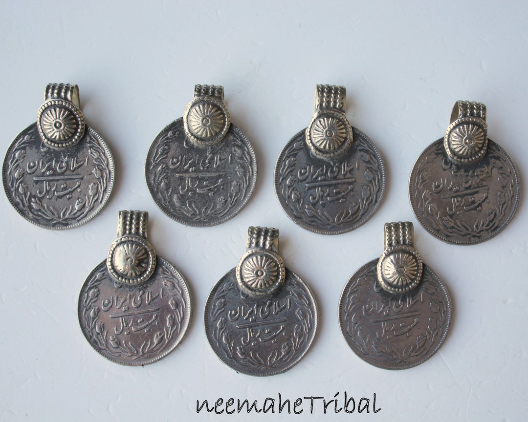 7 Big Kuchi Tribal Coins With 3 Cm / 1.18 " Diameter - Etsy