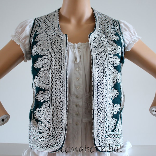 Embroidery Vest - Etsy