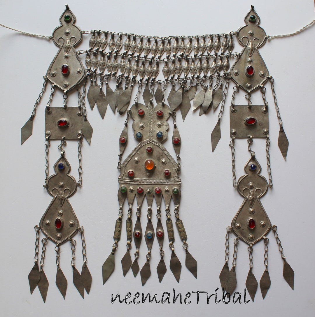 Turkmen Wedding Headpiece GAASHBAAGH - Etsy