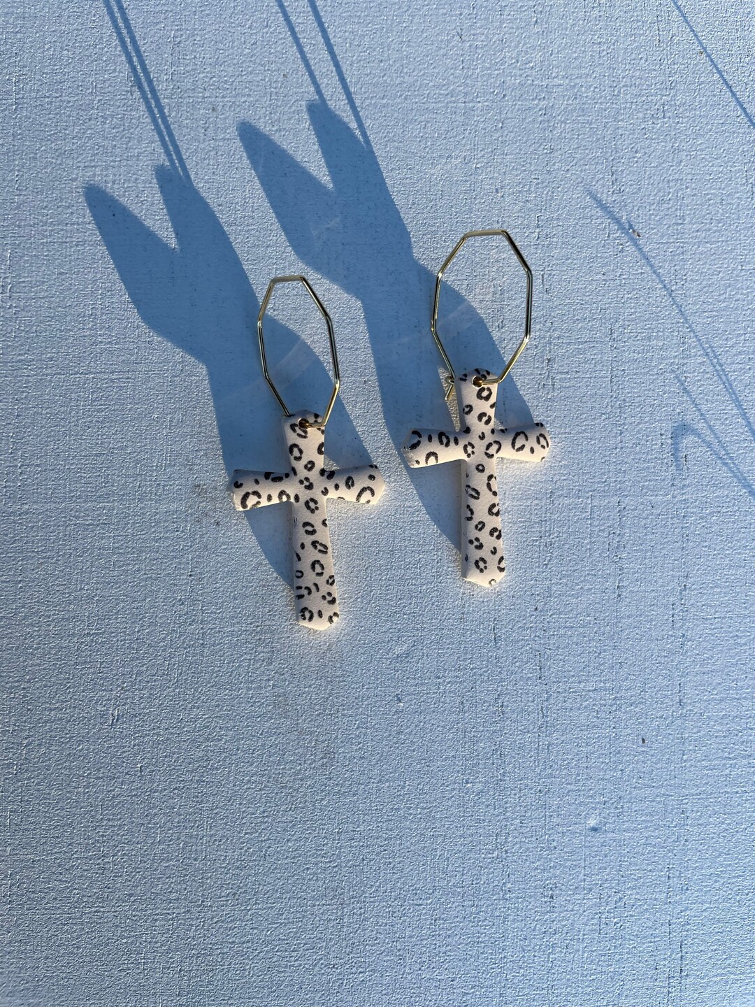 The Cheetah Cross - Etsy