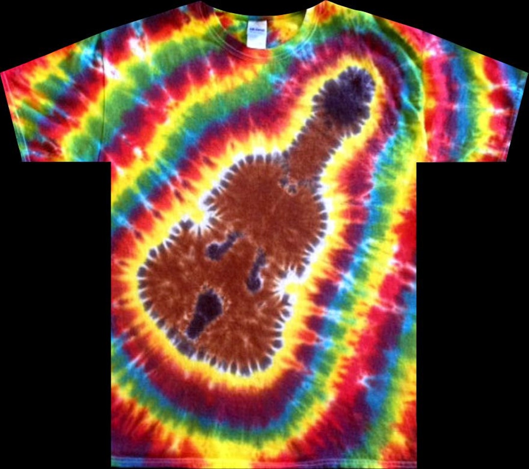 Tie Dye Fiddle T-shirt Shirt Hand Made Customizable FREE - Etsy