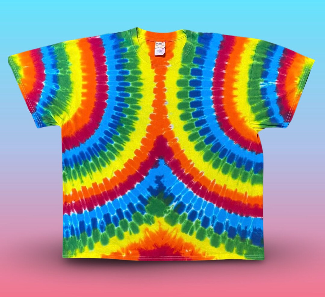 Tie Dye Zipper T-shirt Shirt Hand Made Customizable FREE SHIPPING Tye ...