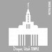 Draper Utah Temple LDS Church of Jesus Christ Clip Art Png Eps Svg ...