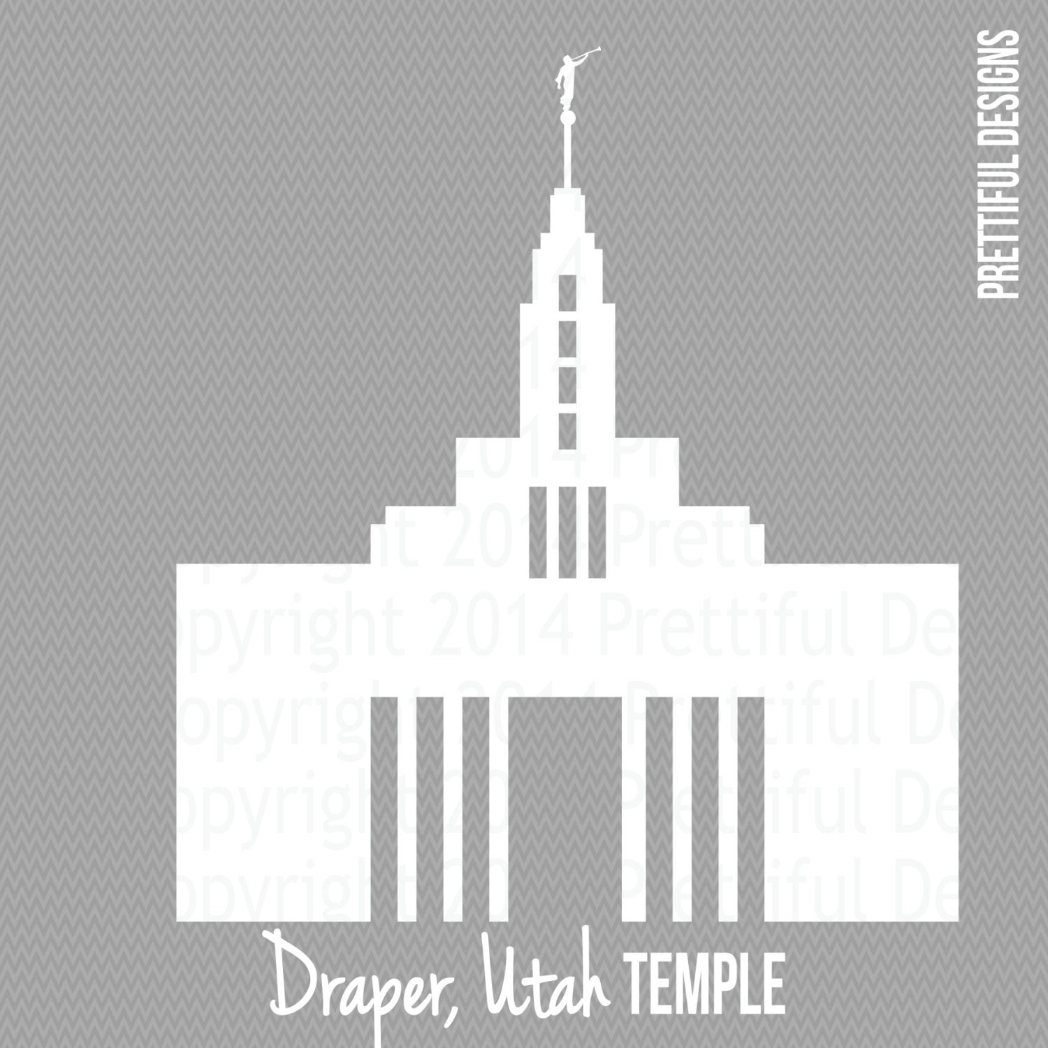 Draper Utah Temple LDS Church of Jesus Christ Clip Art Png Eps Svg ...