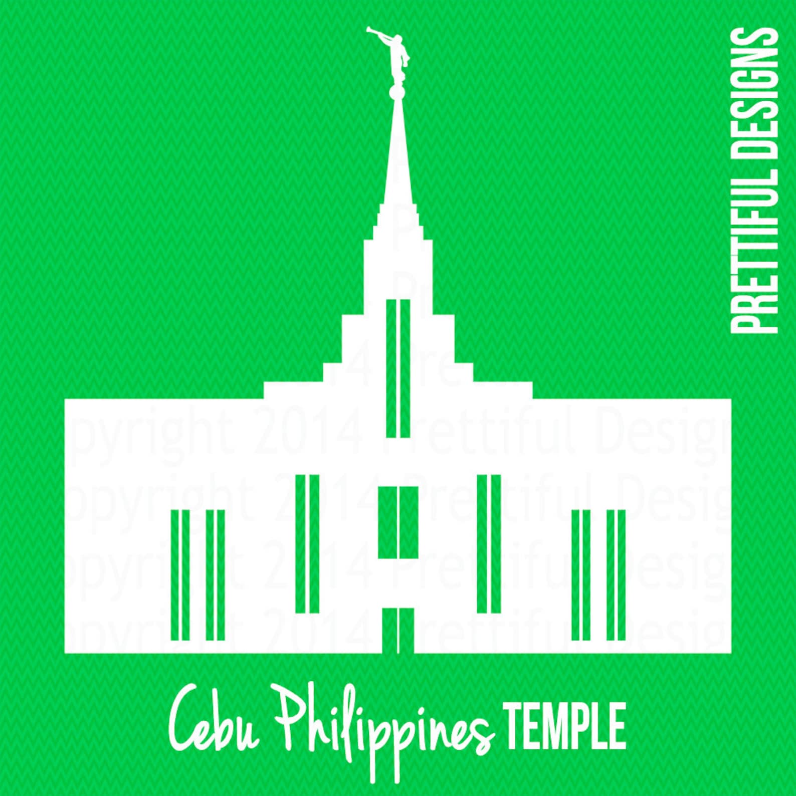 Cebu Philippines Temple LDS Church of Jesus Christ Clip Art Png Eps Svg ...