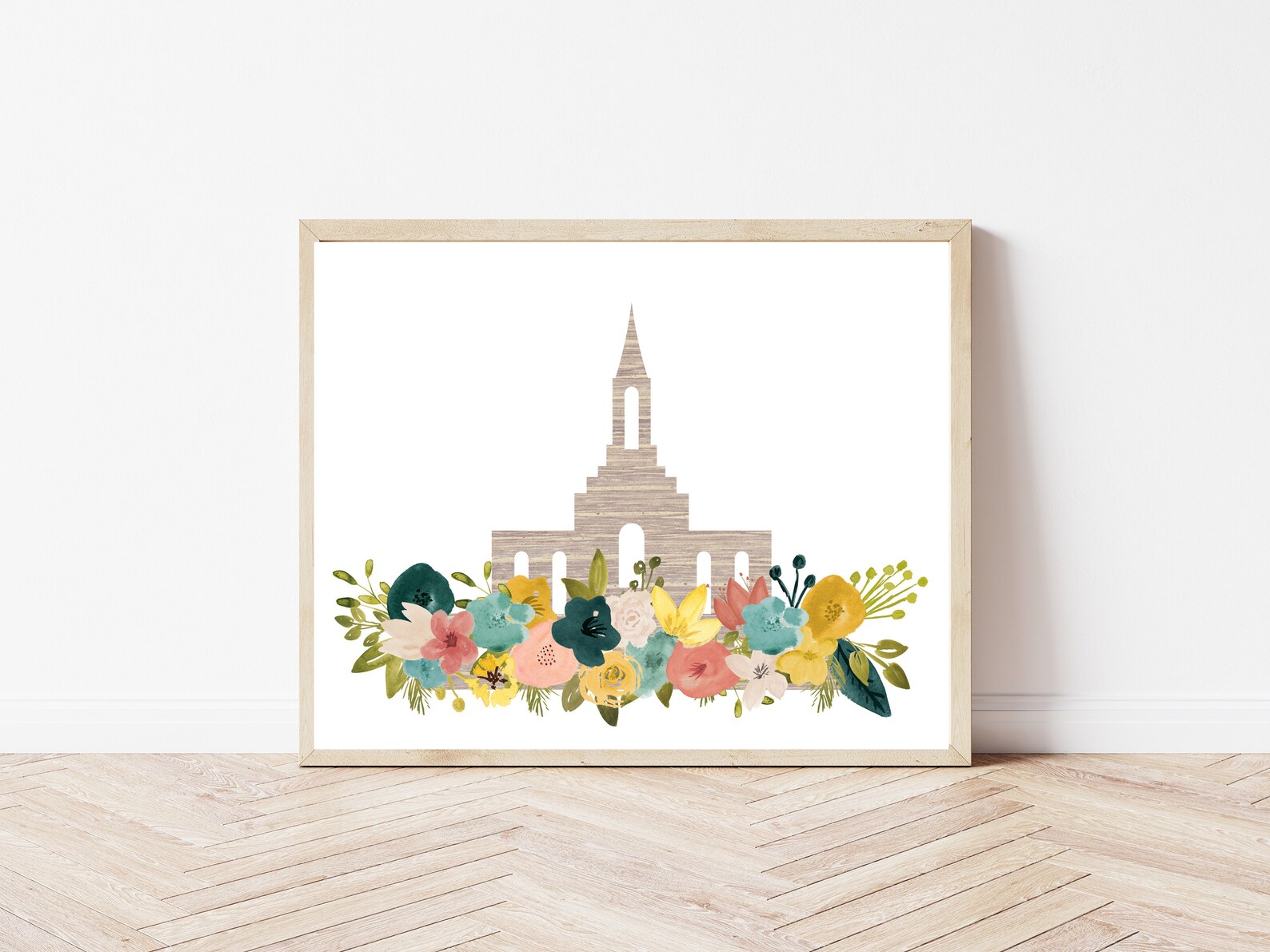 Orem Utah Temple Digital Print | Church of Jesus Christ | Digital Art ...