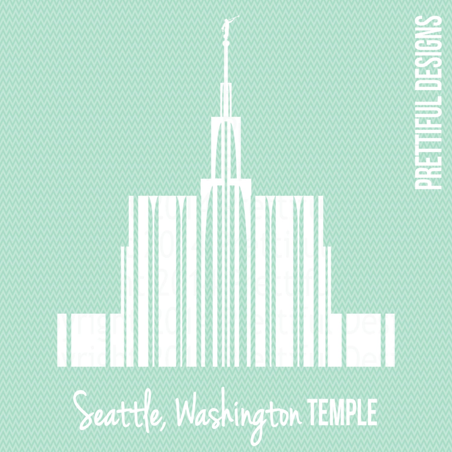 Seattle Washington Temple LDS Church of Jesus Christ Clip Art Png Eps ...