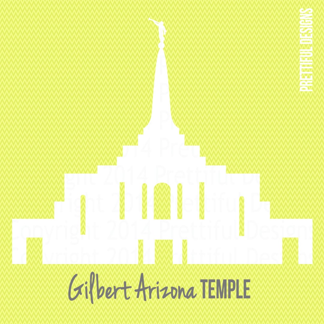 Gilbert Arizona Temple LDS Church of Jesus Christ Clip Art Png Eps Svg ...