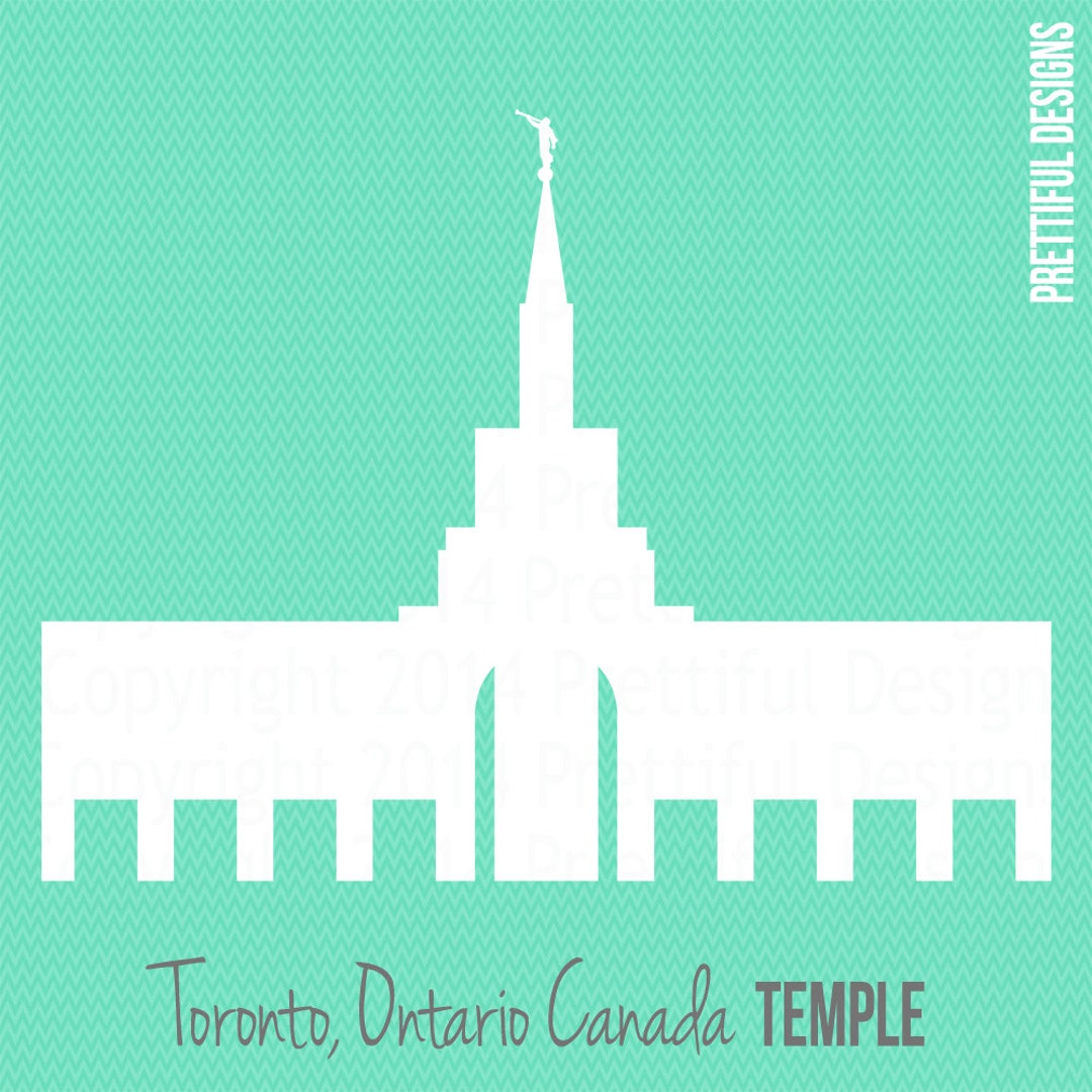 Toronto Ontario Canada Temple LDS Church of Jesus Christ Clip Art Png ...