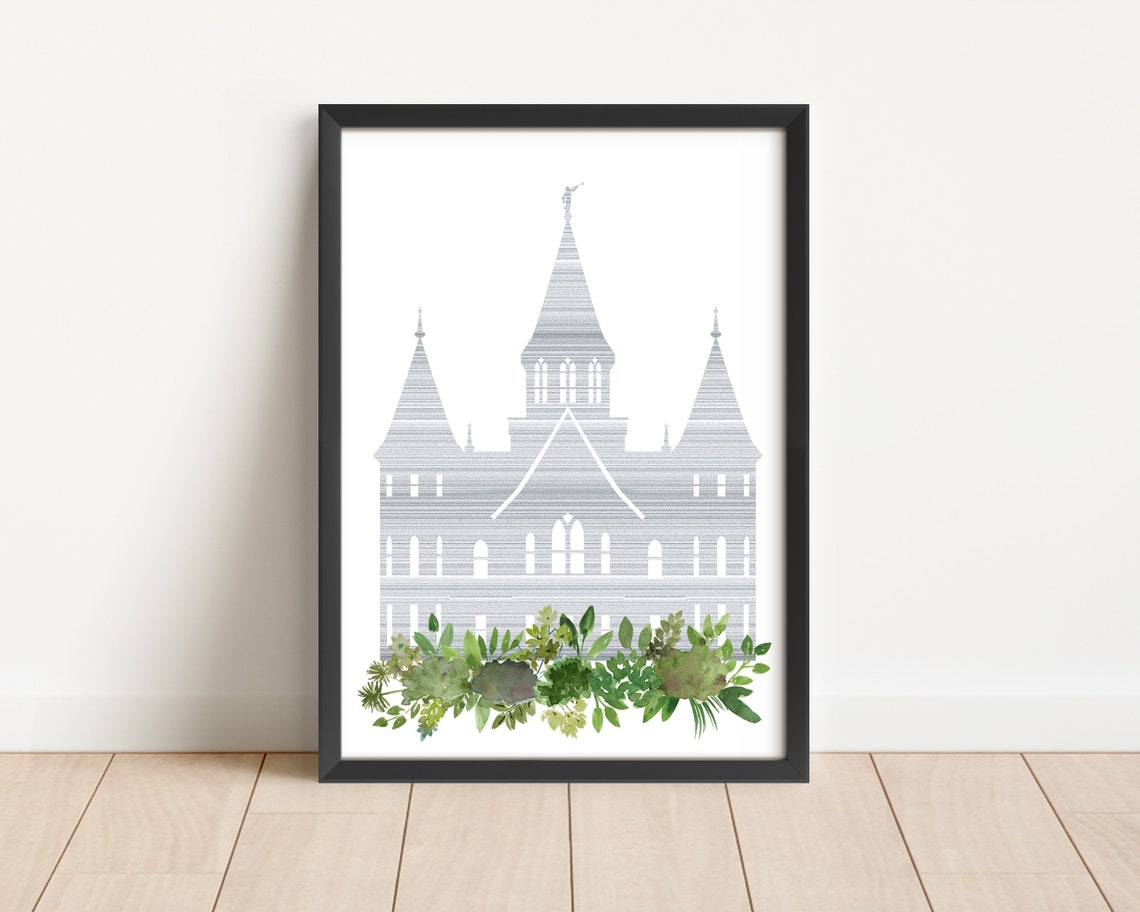 Provo City Center Temple Art Digital Print | Church of Jesus Christ ...