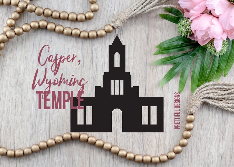 Casper Wyoming Temple LDS Church of Jesus Christ Clip Art Png Eps Svg ...