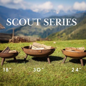 30" Fire Pit Scout Series - Etsy