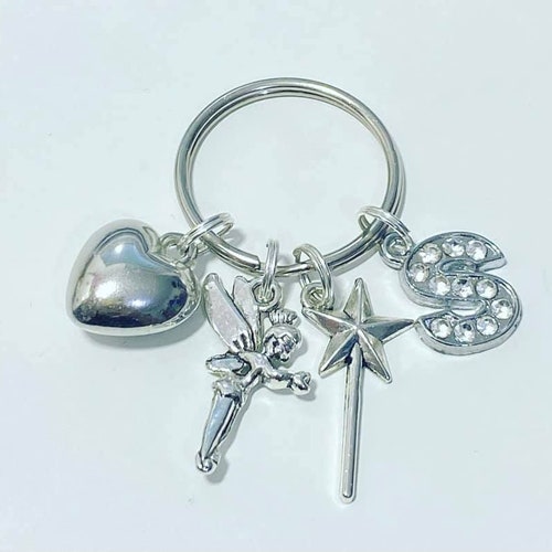 Tinker Bell Keyring Tinkerbell Keychain Peter Pan Gift | Etsy UK